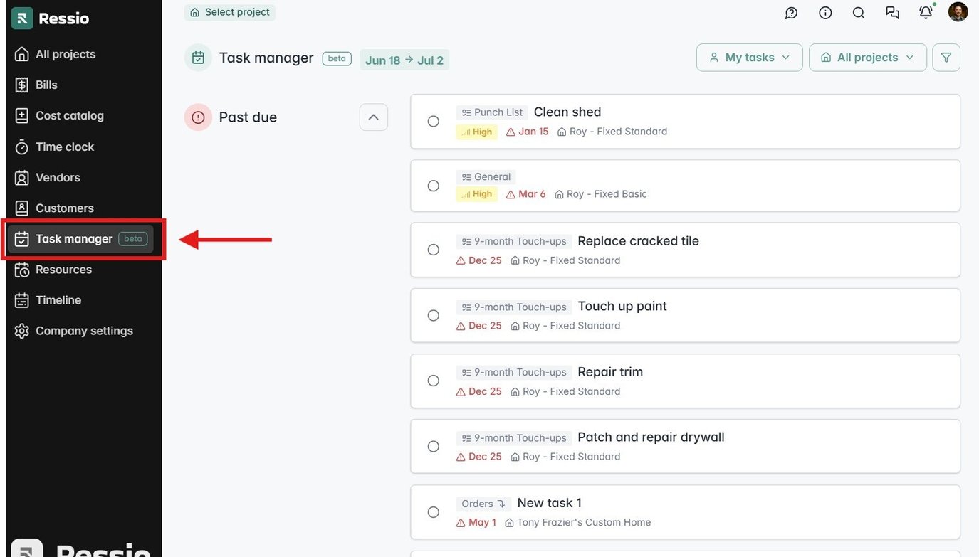 Task Manager Overview